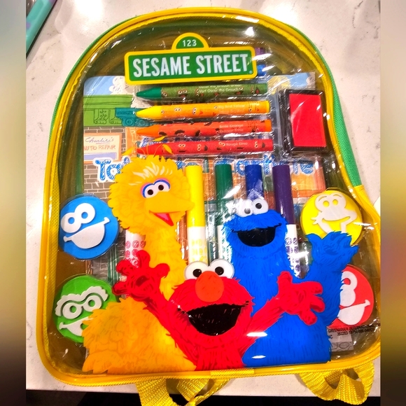 Sesame Street | Toys | Leap Year Sesame Street Art And Activity Backpack | Poshmark
